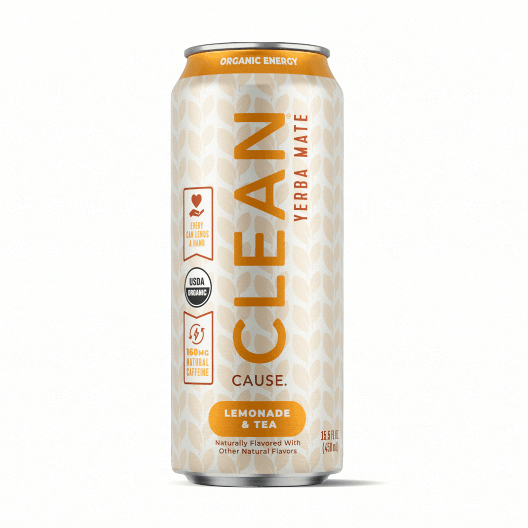 Organic Yerba Mate Energy Drinks | CLEAN Cause