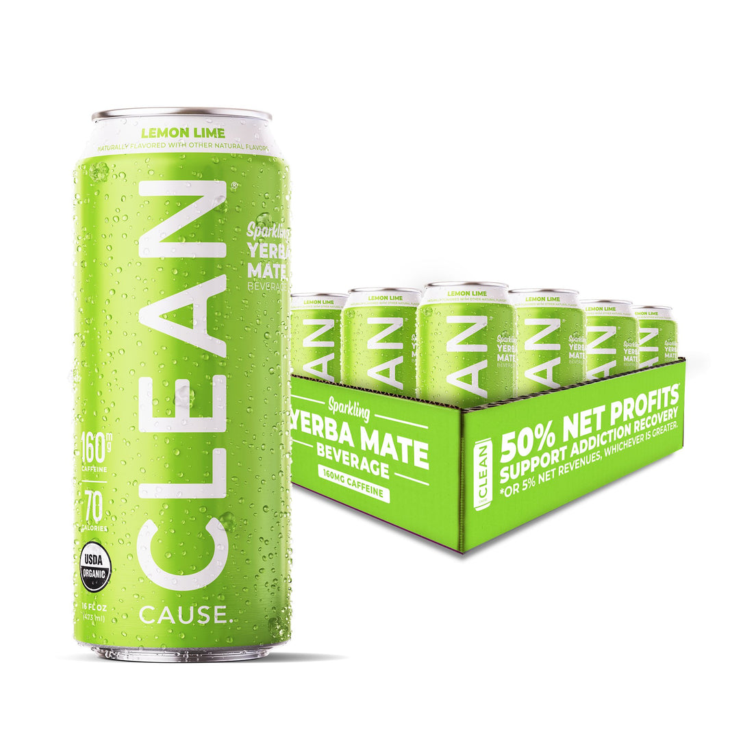 Organic Sparkling Yerba Mate - CLEAN CAUSE